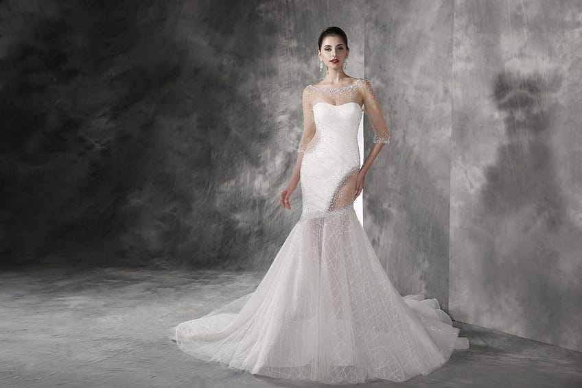 Book your beautiful wedding gown from BBBridal, Dubai